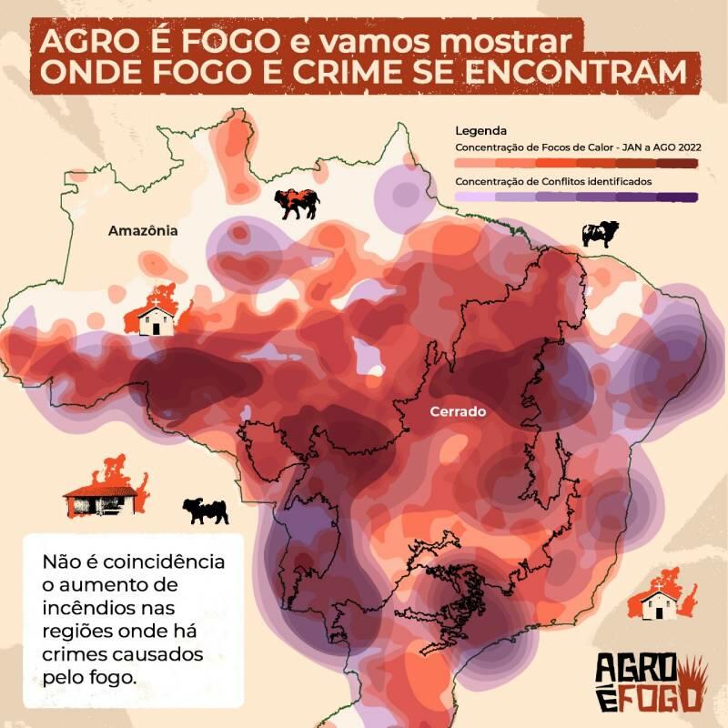 90 Dos Focos De Incêndio Estão Na Amazônia E No Cerrado