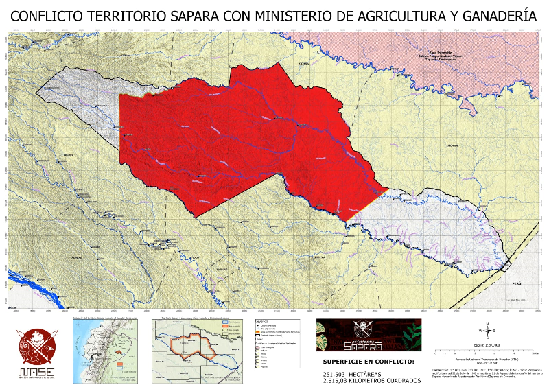 Pueblo Sapara gana acción de protección contra Agricultura ...