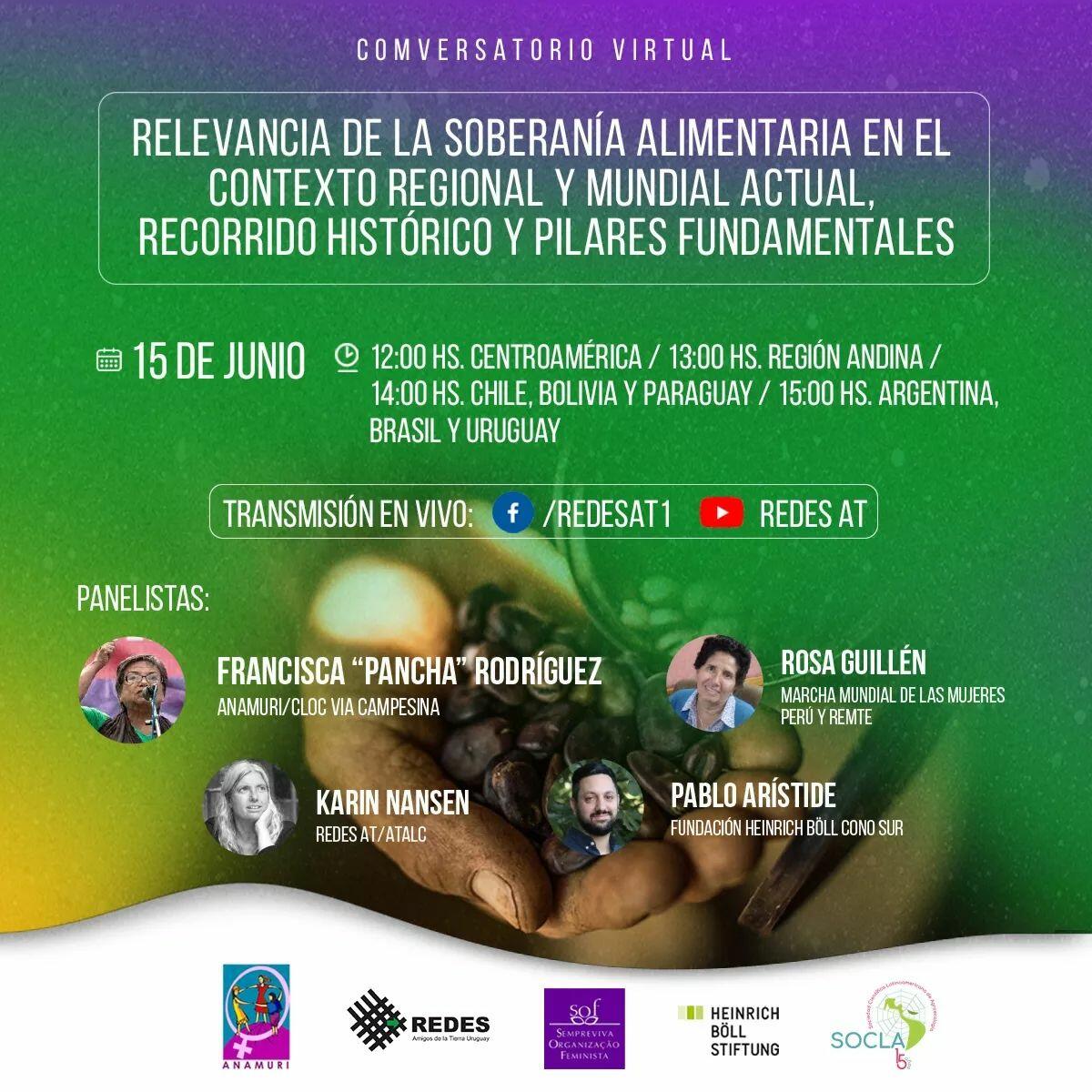 Conversatorio virtual "Soberanía Alimentaria" | Biodiversidad en ...