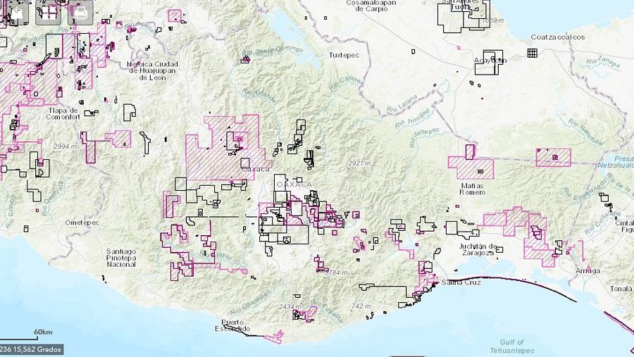 Concesiones mineras entregadas en Oaxaca durante gobierno de AMLO | Biodiversidad en América Latina