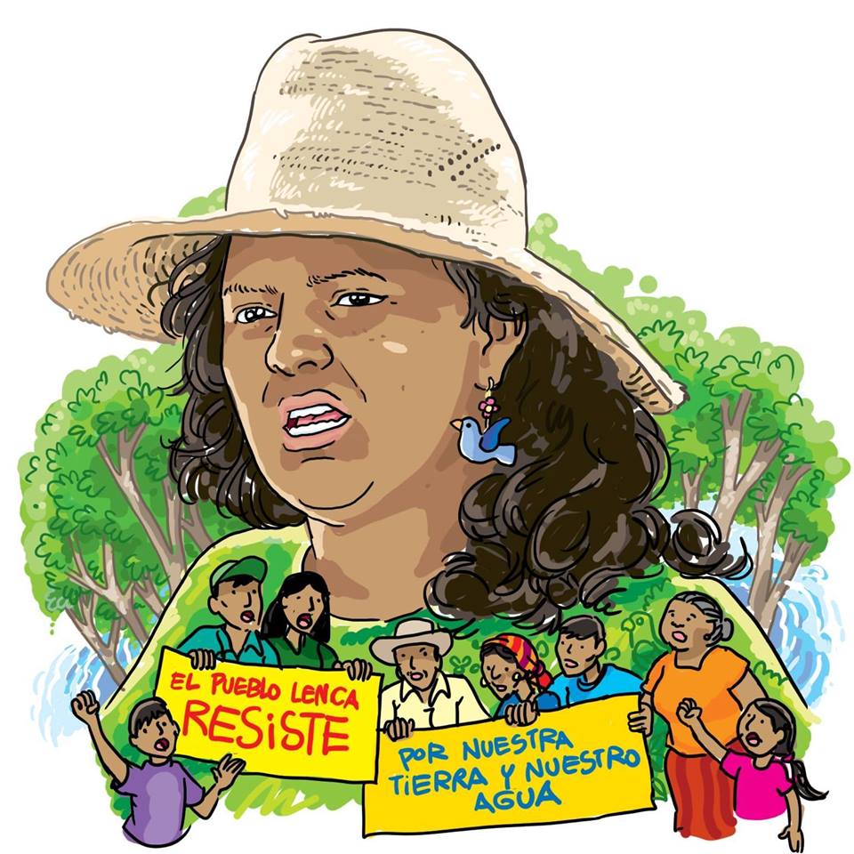 Berta Vive La Lucha Sigue En Cada Una De Nosotras En Todos Los