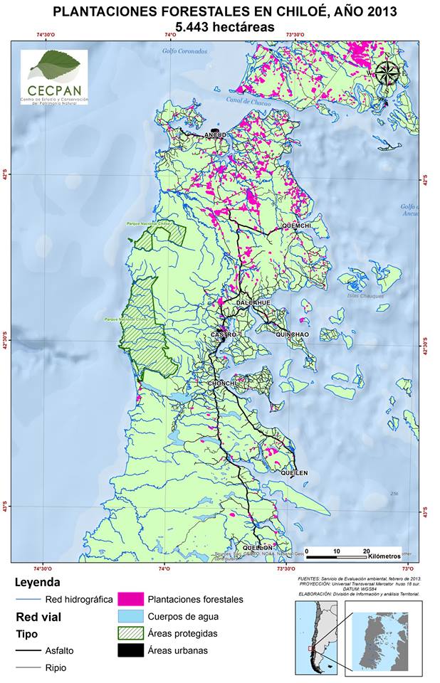 Chile Preocupación En Chiloé Por Pérdida Progresiva De Bosque Nativo